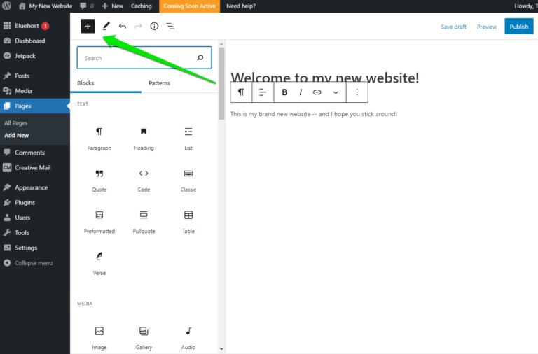 How to Create a Website in Less than 20 Minutes