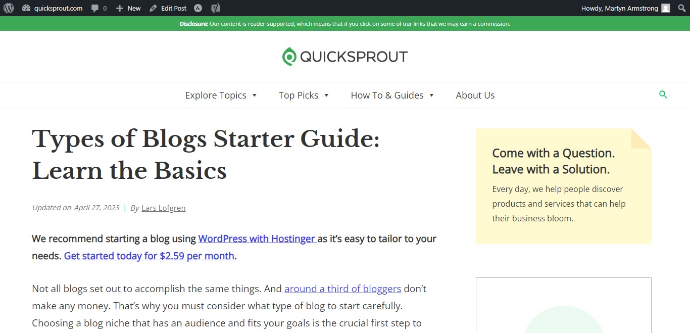 8 Types of Images To Use For Your Blog Posts
