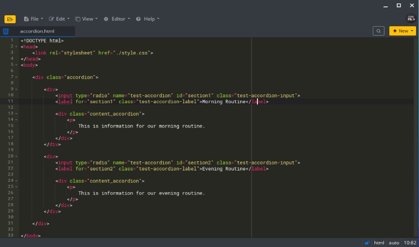 The Beginners Best Method For Building An Html Accordion