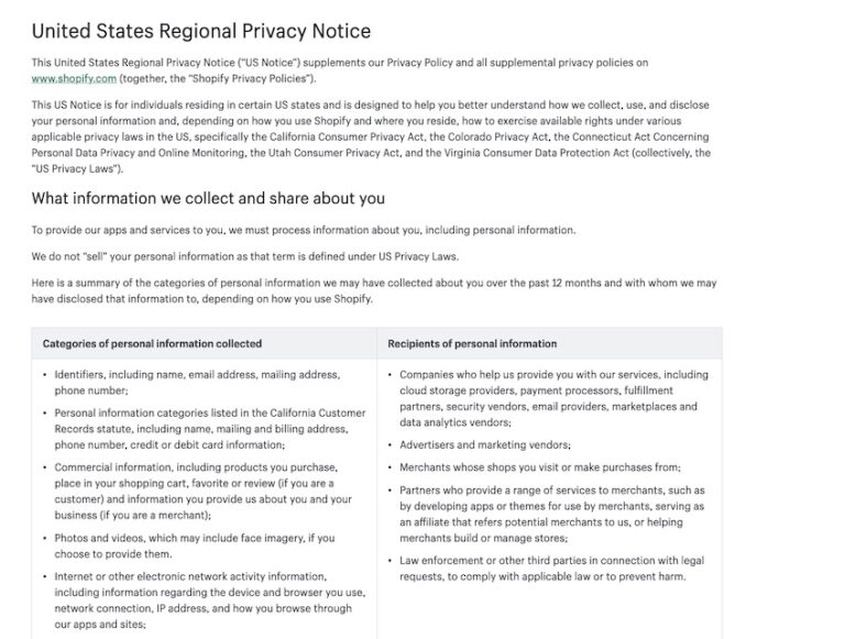 Website Privacy Policy Examples and Guides