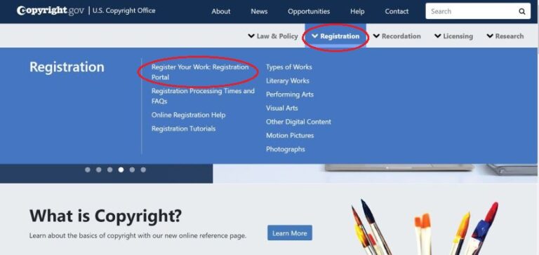 How to Copyright a Website