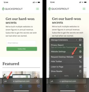 How to View Your Website on Mobile in 30 Seconds or Less